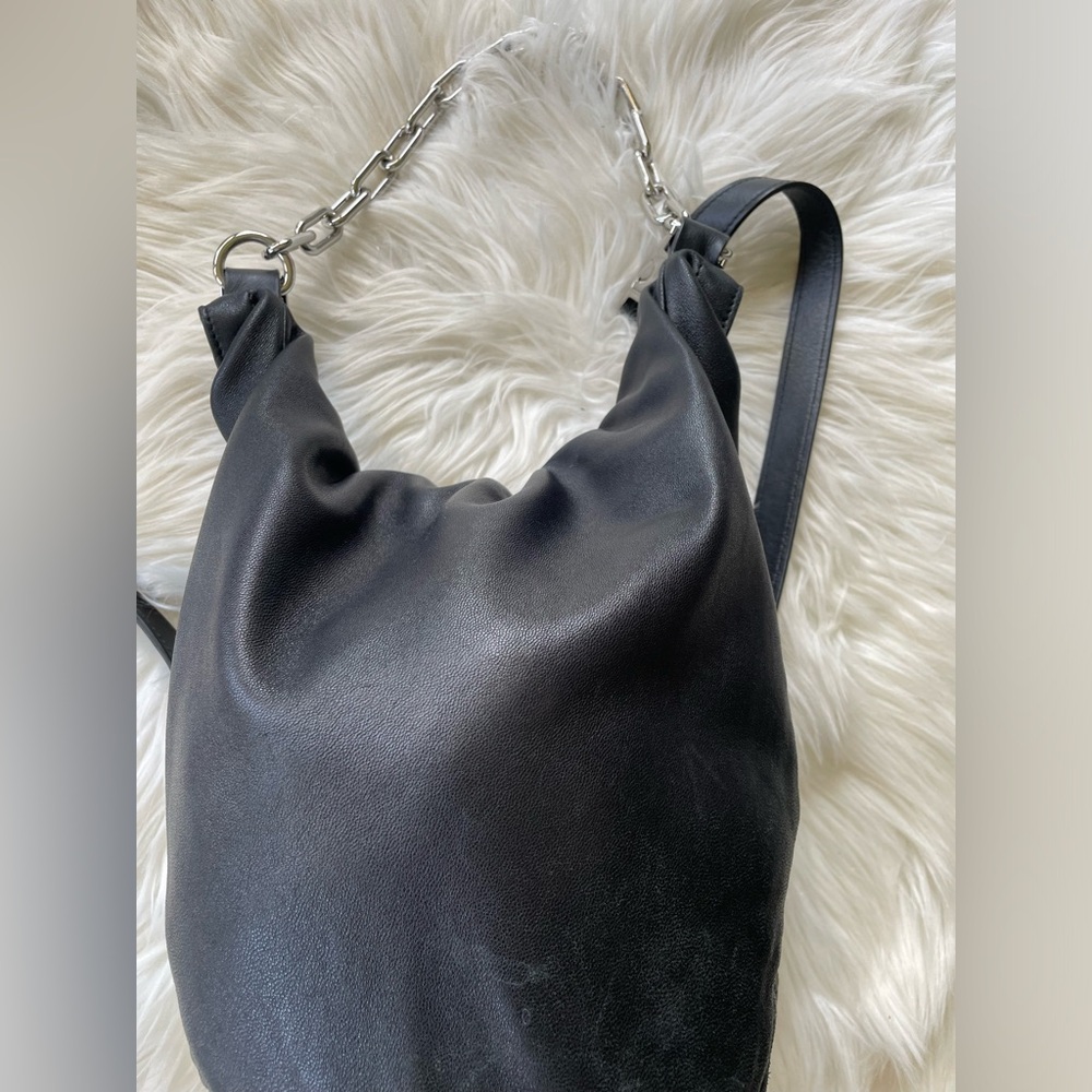 Alexander Wang Leather Chain Bucket Bag - Gem